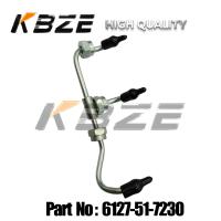 China 6127-51-7230 EXCAVATOR FUEL LINE REPLACEMENT FITS KOMATSU D155A ENGINE SAA6D155E-4N for sale