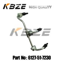 China 6127-51-7230 EXCAVATOR FUEL LINE REPLACEMENT FITS KOMATSU D155A ENGINE SAA6D155E-4N for sale