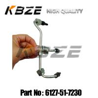 China 6127-51-7230 EXCAVATOR FUEL LINE REPLACEMENT FITS KOMATSU D155A ENGINE SAA6D155E-4N for sale