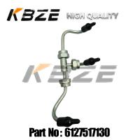 China KBZE DURABLE FUEL PIPE 6127517130 KOMATSU  EXCAVATOR D155A ENGINE SAA6D155E-4 for sale