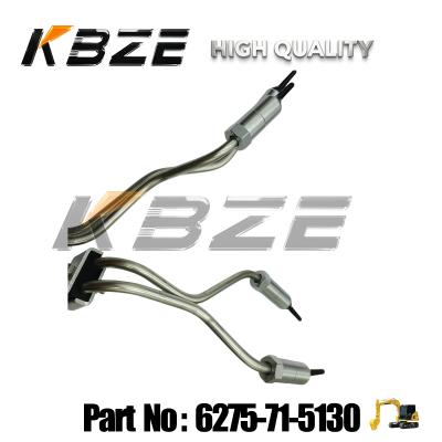 China KBZE HIGH-STRENGTH FUEL SUPPLY PIPE 6275-71-5130 FITS KOMATSU SAA4D95LE-6A/B ENGINE PARTS for sale