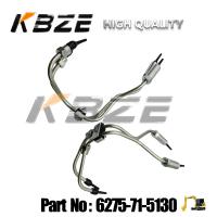 China KBZE HIGH-STRENGTH FUEL SUPPLY PIPE 6275-71-5130 FITS KOMATSU SAA4D95LE-6A/B ENGINE PARTS for sale