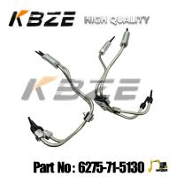 China KBZE HIGH-STRENGTH FUEL SUPPLY PIPE 6275-71-5130 FITS KOMATSU SAA4D95LE-6A/B ENGINE PARTS for sale