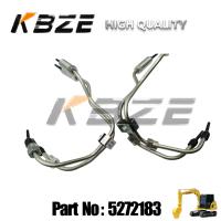 China KOMATSU ENGINE FUEL PIPE 5272183 FITS SAA4D95LE-6A/B EXCAVATOR & DOZER PARTS KBZE HIGH QUALITY for sale