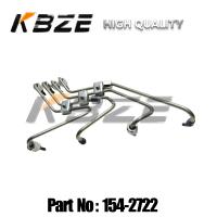 China PERKINS 154-2722 FUEL LINE 404D-22 C2.2 3014 3024,E304.5 E305 E306 E307 EXCAVATOR KBZE DURABLE FUEL PIPE CONSTRUCTION for sale