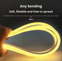 China IP68 Waterproof 24V LED Neon Strip Light Flexible PVC 9W 5M Indoor Linear Strip for sale