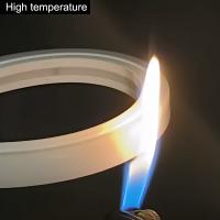 China High Voltage LED Strip Light 220V 50m per Roll 100 LEDs 2835 Cuttable 10cm Outdoor Decorative for sale