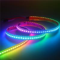 China WS2812 5050 LED Strip 5V IP65 Waterproof 60 LEDs per Meter True Color Dimmable Cuttable for sale