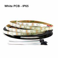 China WS2812 RGB LED Strip 5050 60 LEDs per Meter IP65 Waterproof 5V Dimmable Smart Full Color for sale