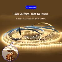 China 12V Dimmable LED Strip Light 6000K Daylight High CRI80 IP20 for Commercial Spaces for sale
