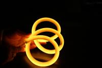 China 360 Degree LED Neon Rope Light 24V IP67 Waterproof 10W 120chip/m 9m Roll Outdoor Decorative for sale