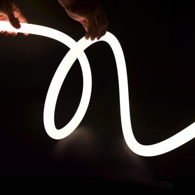 China 360 Degree 14mm 16mm Silicone LED Neon Flex Strip Light AC220V DC24V IP67 Waterproof Rope for sale