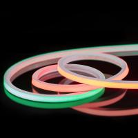 China Silicone LED Neon Flex Rope Light 10x10mm IP67 IP68 Waterproof 9W 5W AC220V DC24V for sale