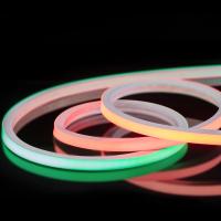 China IP68 LED Neon Strip Light 24V DC Flexible Silicone Rope Light 9W 5M Outdoor Landscape Tape Light for sale