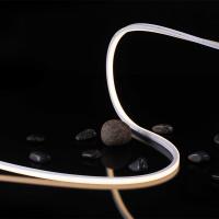 China IP68 LED Neon Strip Light 24V DC Flexible Silicone Rope Light 9W 5M Outdoor Landscape Tape Light for sale