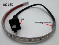 China AC220V 2835 LED Strip Light 600LM/M IP67 Silicone Neon Flexible 60LEDs for sale