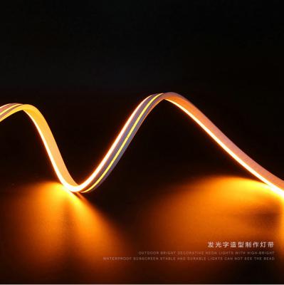 China High CRI Side Bend Bottom Cable Entry LED Neon Lamp SMD2835 120leds/m 9W IP65 Waterproof for sale