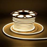 China Slim Outline Decor IP65 Waterproof RGB SMD5050 DC24V LED Neon Flex Strip 10M for sale