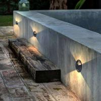 China IP65 Waterproof LED Step Light Square Staircase Corner Light Outdoor Wall Stair Lamp 12V 3W for sale