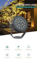 China Aluminum LED Spotlight Adjustable Lawn Light 3000K IP67 Outdoor Garden Decorative Lamp for sale