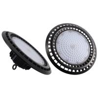 China Adjustable LED Industrial UFO High Bay Light 150W IP65 Waterproof Commercial Grade Warehouse Lighting Fixture for sale