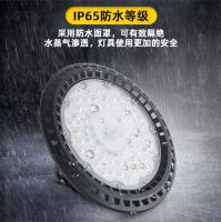China Adjustable LED Industrial UFO High Bay Light 150W IP65 Waterproof Commercial Grade Warehouse Lighting Fixture for sale