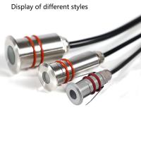 China IP68 Stainless Steel 12V LED Buried Light Outdoor Floor Recessed Deck Spotlight for Underground Garden Lighting for sale