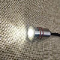 China IP68 Waterproof Mini LED Recessed Underground Light DC12V 24V for Outdoor Garden Pool Step for sale