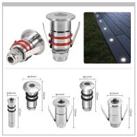 China IP68 Stainless Steel LED Buried Light 12V Low Voltage Outdoor Garden Path Lighting for sale