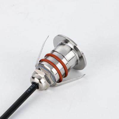 China IP68 Waterproof 304 Stainless Steel LED In-Ground Pool Light 12V for Garden Landscape for sale