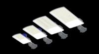 China 100W IP66 LED Outdoor Street Light High Lumen Energy Saving Aluminum Alloy Body 175x514x73mm for sale