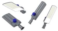 China 100W IP66 LED Outdoor Street Light High Lumen Energy Saving Aluminum Alloy Body 175x514x73mm for sale