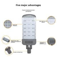 China LED Street Light AC 220V 6500K IP65 Waterproof Die-Cast Aluminum for Garden and Street Use for sale