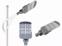 China LED Street Light AC 220V 6500K IP65 Waterproof Die-Cast Aluminum for Garden and Street Use for sale