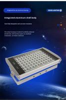 China IP65 Waterproof LED Flat Flood Light 42W-84W Outdoor Street Tunnel Lighting 3000-6000K Selectable Aluminum Housing for sale