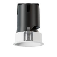 China Aluminum Deep-Mount Recessed Spotlight 3W 5W 7W COB Light Source Ra95 24 Degree Beam Angle for sale