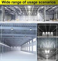 China UFO LED High Bay Light 100W IP65 12000lm 90 Degree Beam Angle for Warehouse Factory for sale