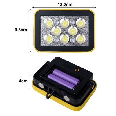 China Portable Explosion Proof Work Light 50000 Hours Magnetic Hook Camping Lamp for Outdoor Night Market for sale