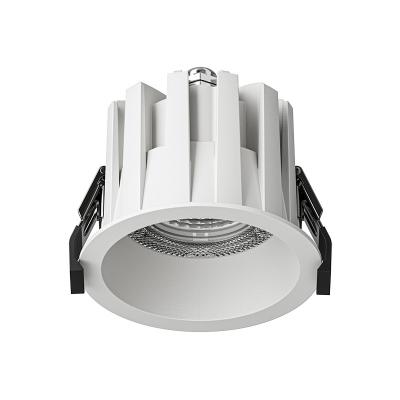 China IP65 Waterproof Aluminum Recessed LED Downlight 3000K Anti-fog Moisture-proof Anti-glare COB Spotlight for Bathroom Hotel for sale