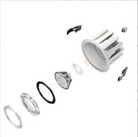 China IP65 Recessed LED Downlight 12W Anti-Fog Moisture-Proof Anti-Glare COB Spotlight for Bathroom Hotel for sale