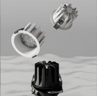 China IP65 Recessed LED Downlight 12W Anti-Fog Moisture-Proof Anti-Glare COB Spotlight for Bathroom Hotel for sale