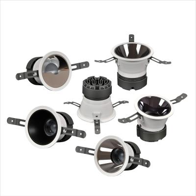China Recessed Anti-Glare LED Downlight 5-25W Adjustable Beam Angle for Commercial Use for sale