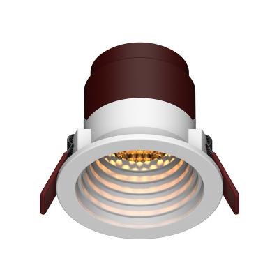 China Dimmable LED Can Light 3000K Warm White Baffle Trim Recessed Downlight Energy Star Listed for sale