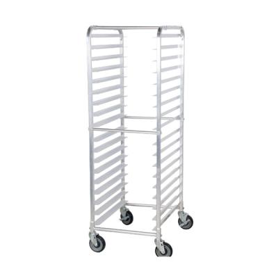 China 16 Layers Baking Rack Trolley , Commercial Bakery Rack Stainless Steel 304 for sale