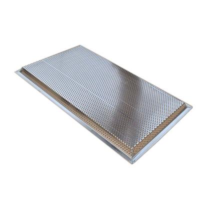 China Aluminum Perforated Metal Tray , Polishing Stainless Steel Perforated Tray for sale