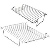 China 60x40cm Stainless Steel Welded Wire Mesh Tray , 304 Stainless Steel Steaming Rack for sale