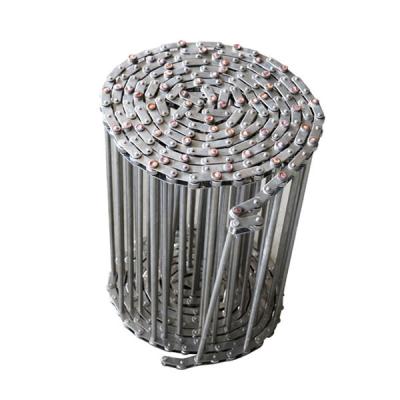 China Rod Bar Support Metal Conveyor Belts For Electronics Industry for sale