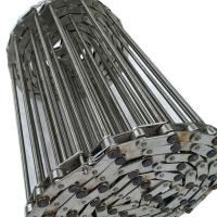 China Rod Bar Support Metal Conveyor Belts For Electronics Industry for sale