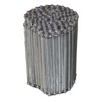 China Galvanized Stainless Steel Spiral Wire Mesh Conveyor Belt Good Air Permeability for sale