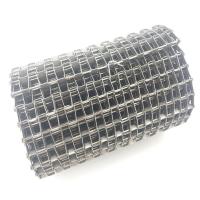 China Honeycomb Metal Conveyor Belts , Stainless Steel Flat Wire Conveyor Belt for sale